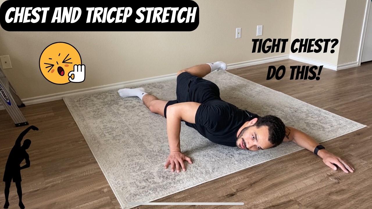 Do This Chest & Tricep Stretch After Your Workout | Follow Along - YouTube