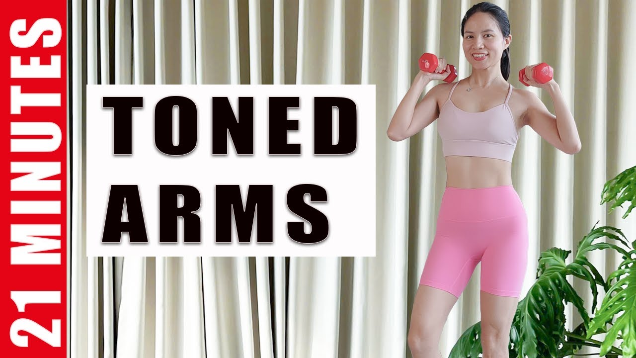 Toned Arms in 21 Mins - Dumbbell Burnout with Zero Repeats! - YouTube