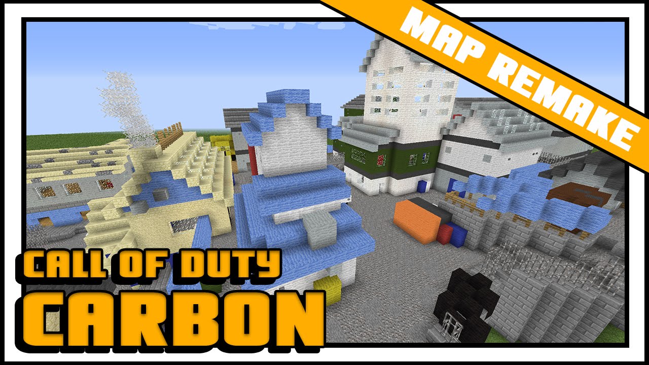 Minecraft Call of Duty: MW3 Carbon Map Remake - YouTube