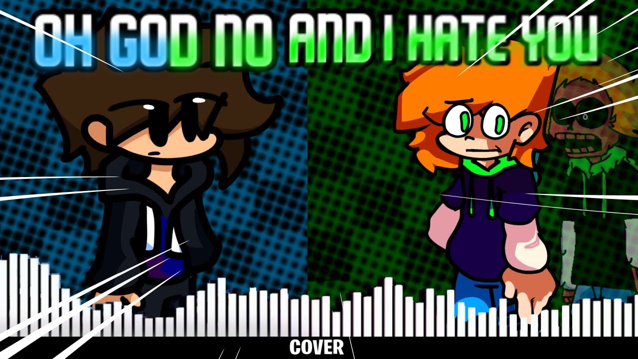 Oh God no And I Hate You V2 FNF Vs Mario Madness V2 But Leon and ...