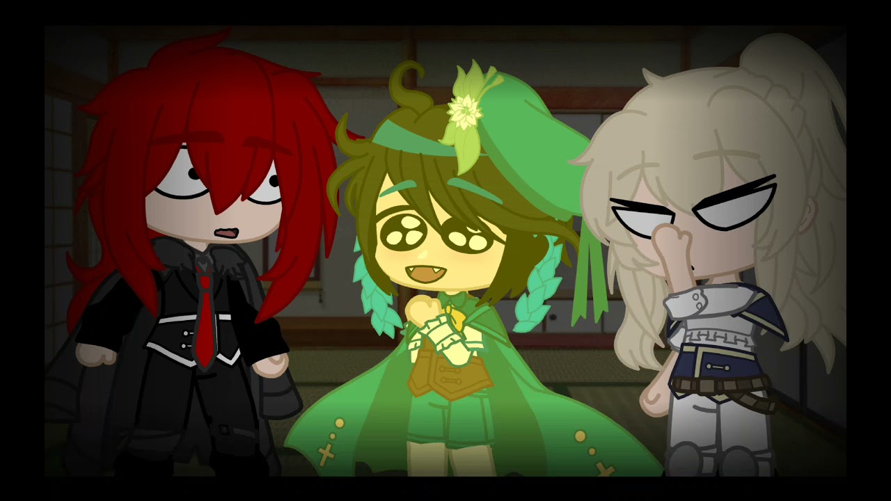 I ate a flashlight//genshin x gacha club// - YouTube
