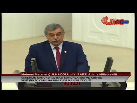Mehmet Metanet Çulhaoğlu | Meclis Konuşması | 25 Temmuz 2018 | Sağlık Çalışanlarının Hakları