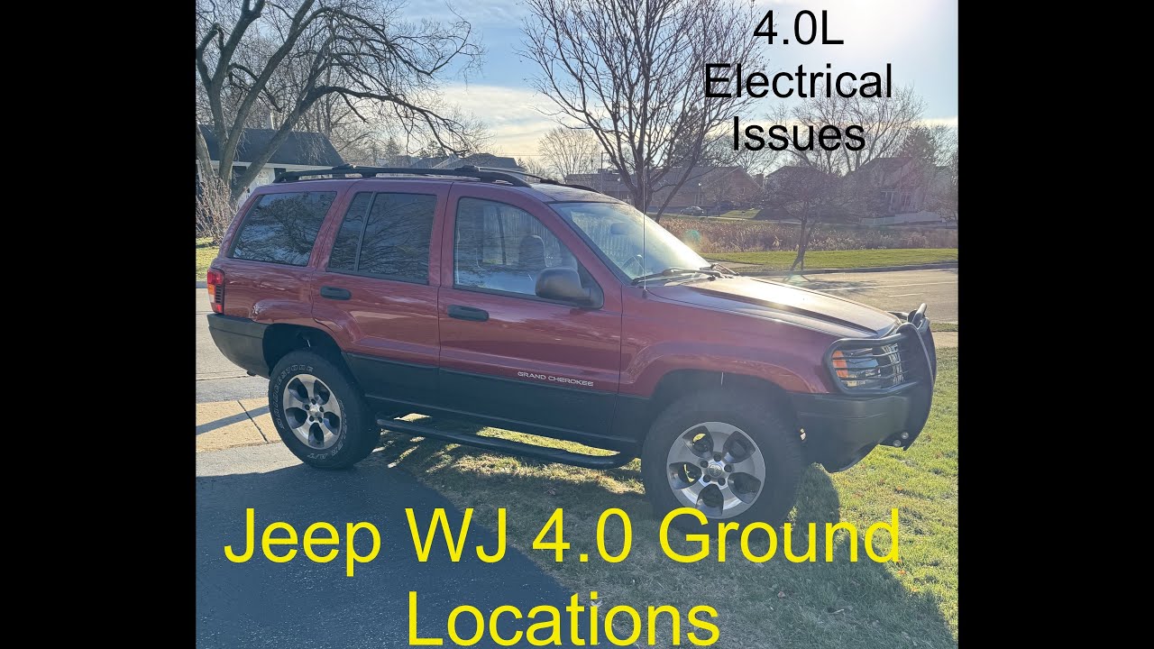 Jeep WJ 4.0 Ground Locations - YouTube