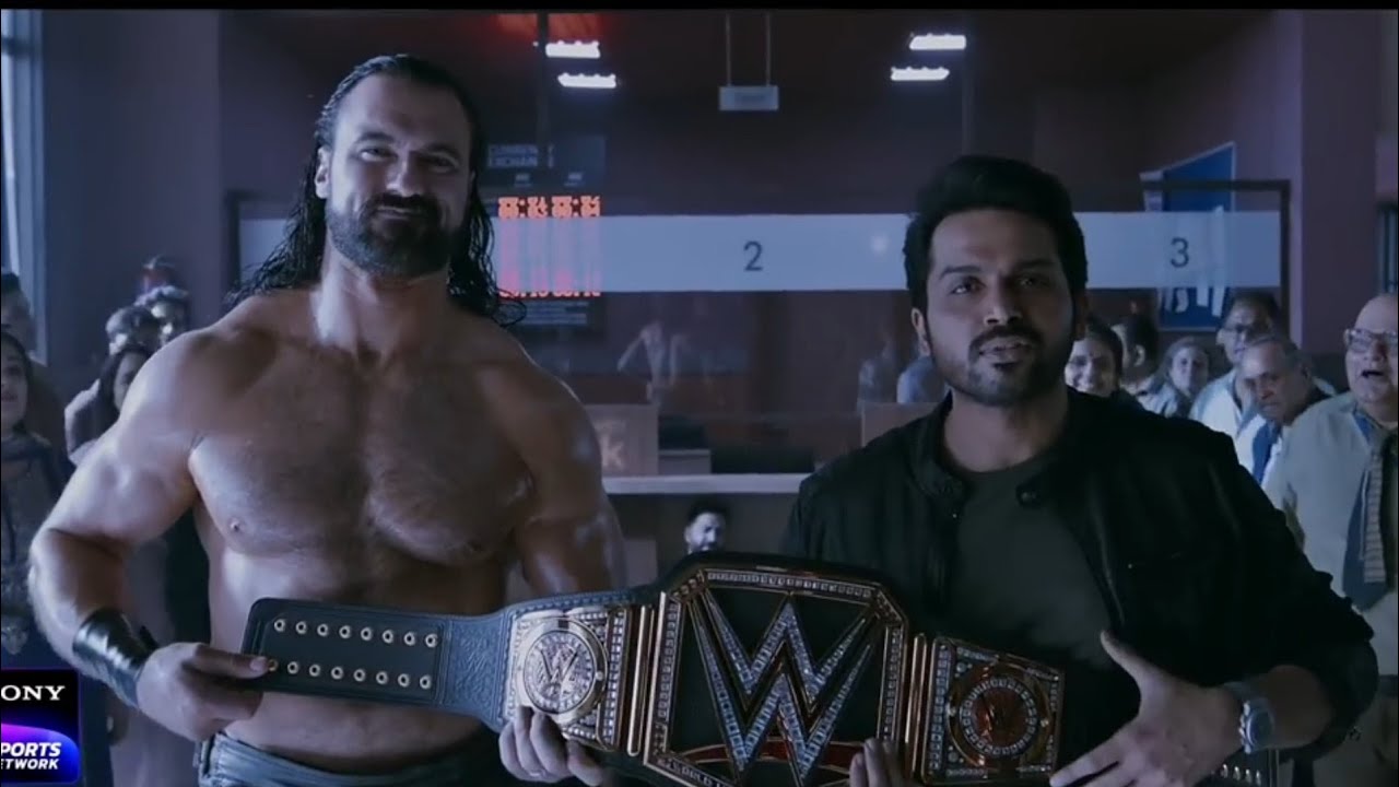 WWE ad‼️ |Karthi and Drew mcintyre|Sony sports⚡ - YouTube