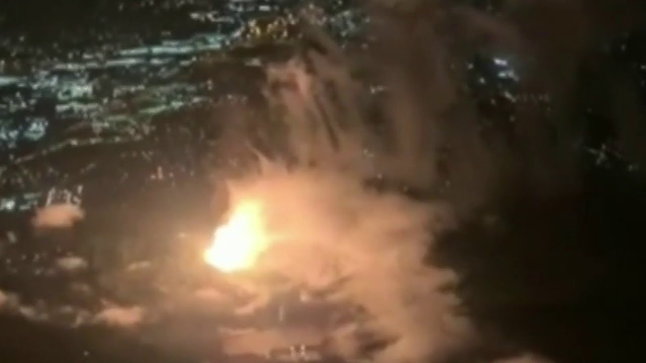 ‘It was a huge explosion:’ Gas line rupture sparks massive fire in ...