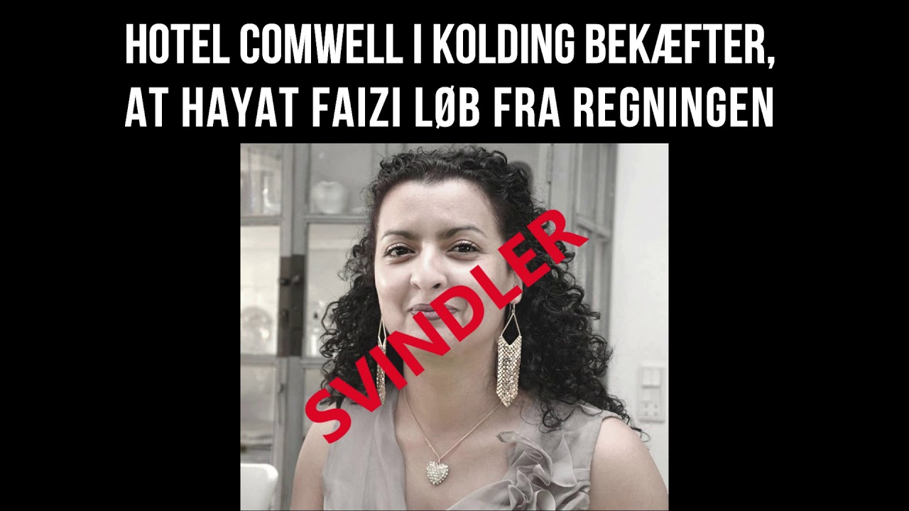 Hotel bekræfter Hayat Faizis svindel - YouTube
