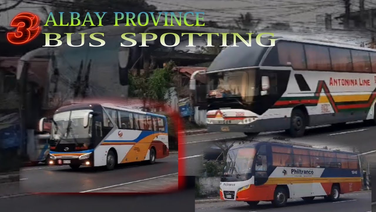 ALBAY PROVINCE BUS SPOTTING|ELAVIL MORE DOMINANT!! - YouTube