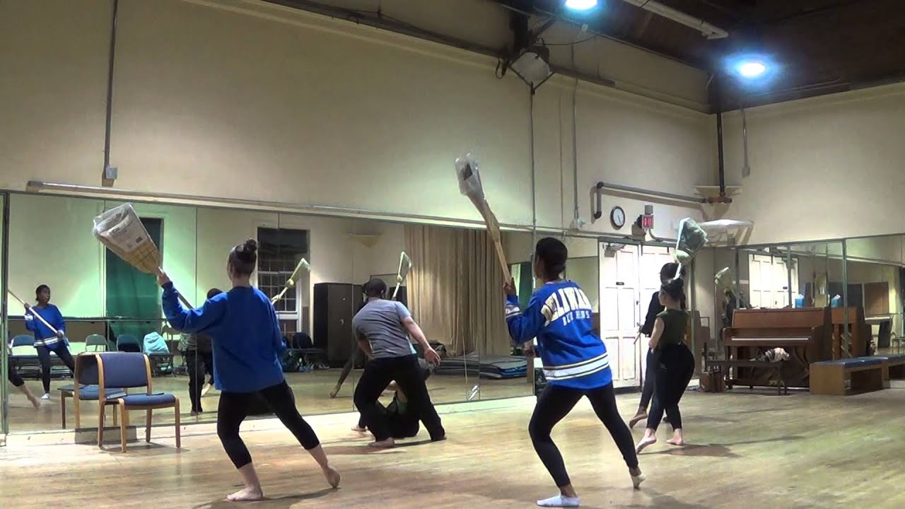 Emmon's Rehearsal - Broom Dance [Video 2] - YouTube