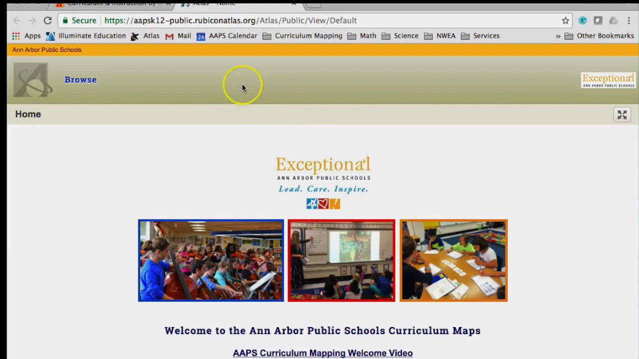 Navigating Atlas Rubicon Curriculum Mapping System - YouTube