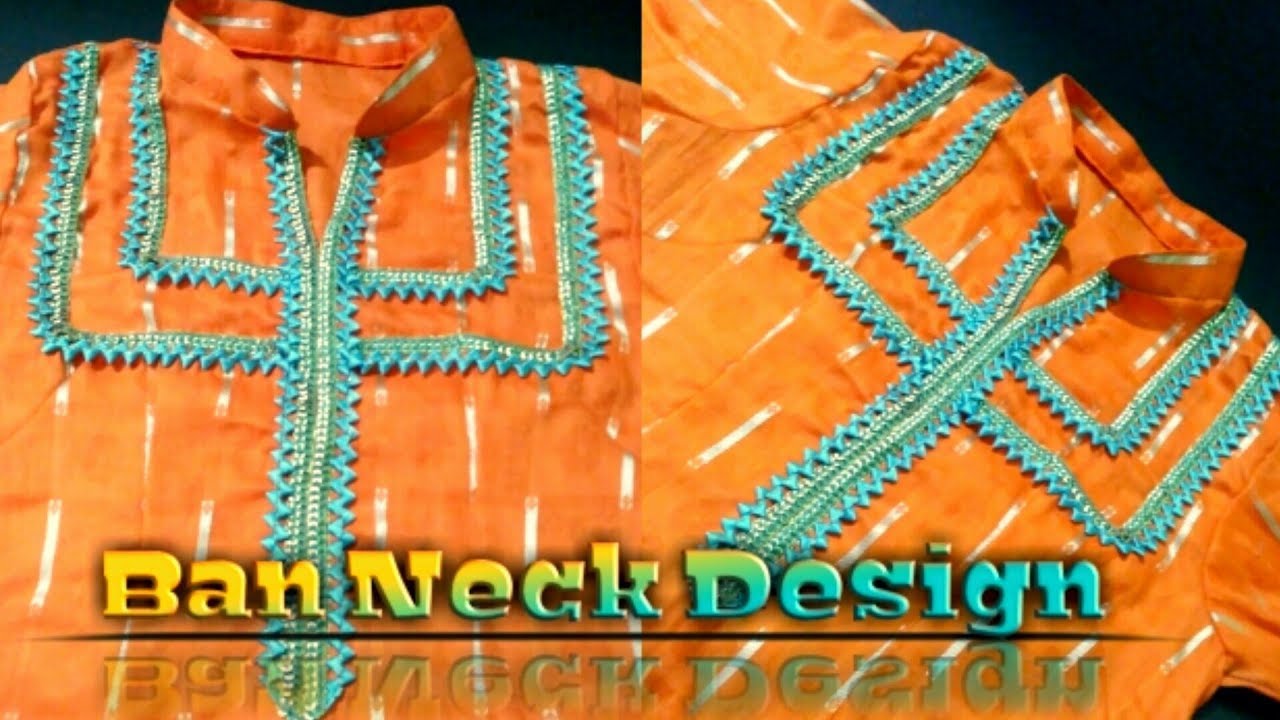 Ban neck design cutting and stitching||very easy - YouTube