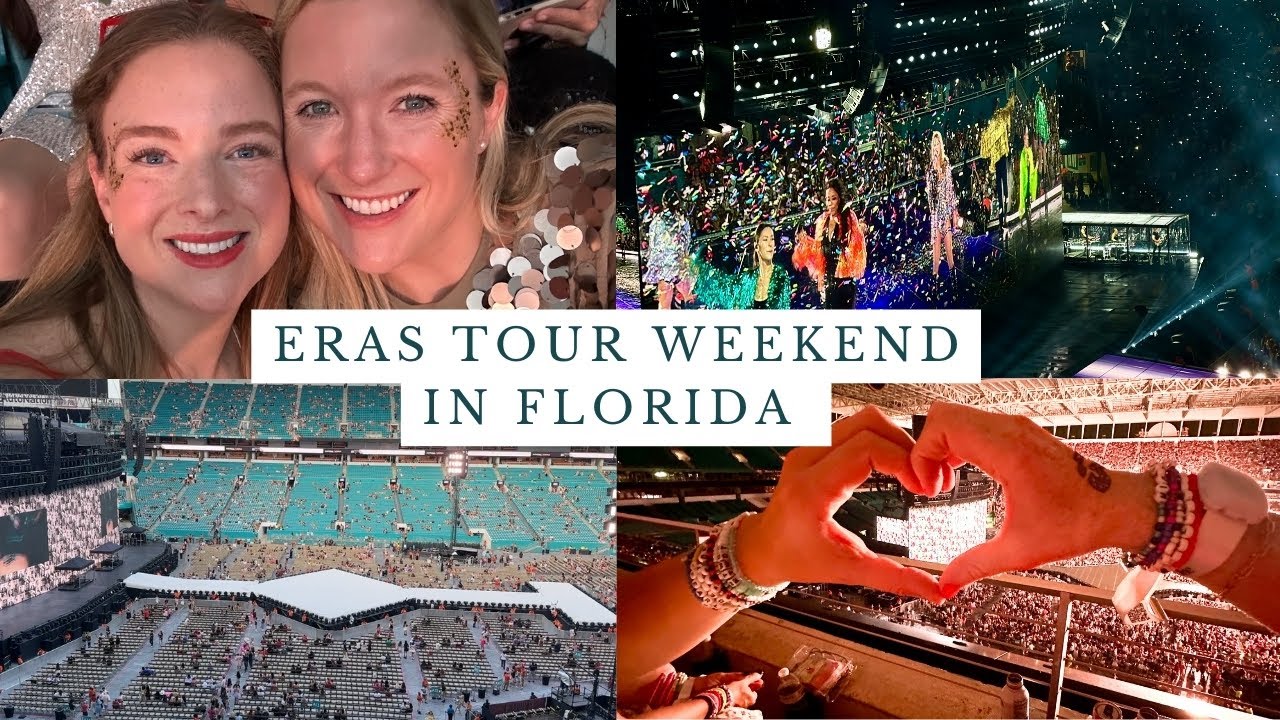 Miami Eras Tour + My Dad's 60th | Best Weekend in Florida! - YouTube