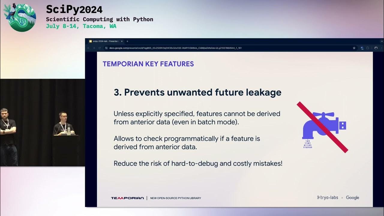 Guillame-Bert & Spektor - Safe, fast, and easy time series preprocessing with Temporian | SciPy ...