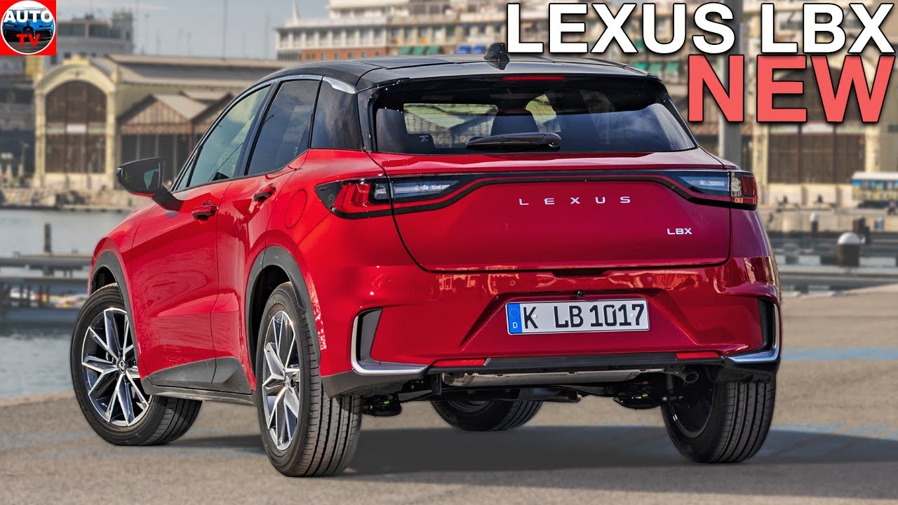 All NEW Lexus LBX 2024 - Compact SUV, Driving, exterior, interior (Red ...