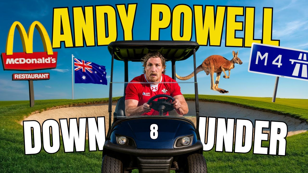 Andy Powell Plays Golf in Melbourne (and Crashes a Buggy!) | British ...