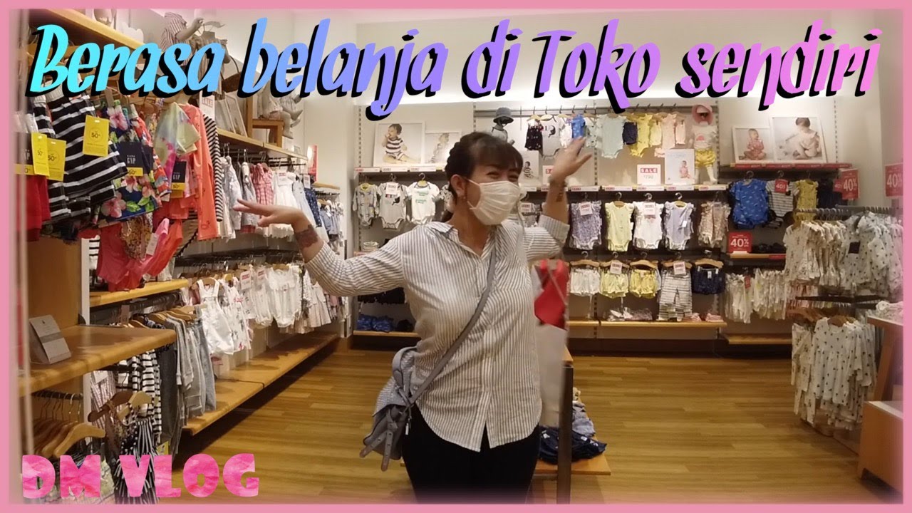BERASA TOKO SENDIRI DI AEON JEPANG|BORONG BAJU AKARI - YouTube