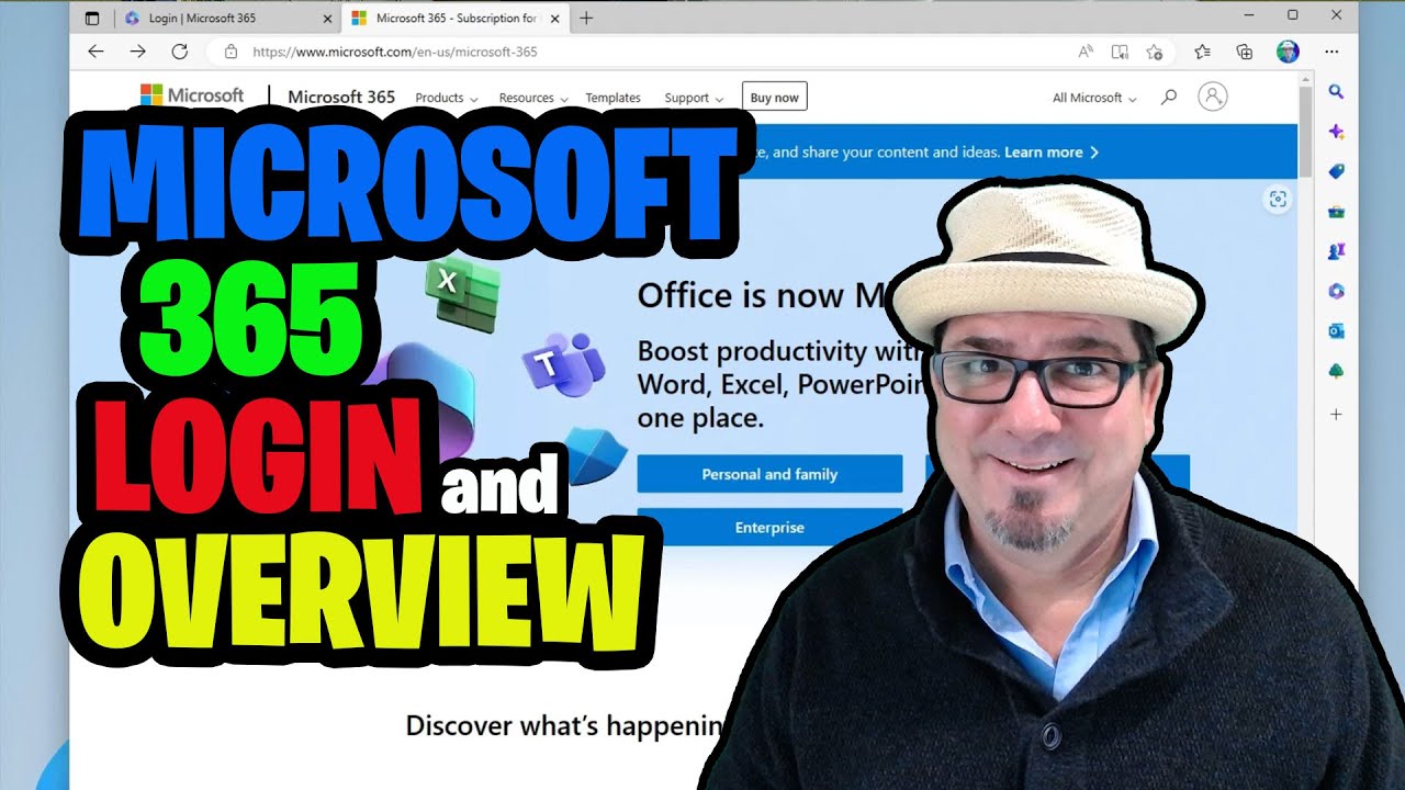 Microsoft 365 Log In and Overview - YouTube