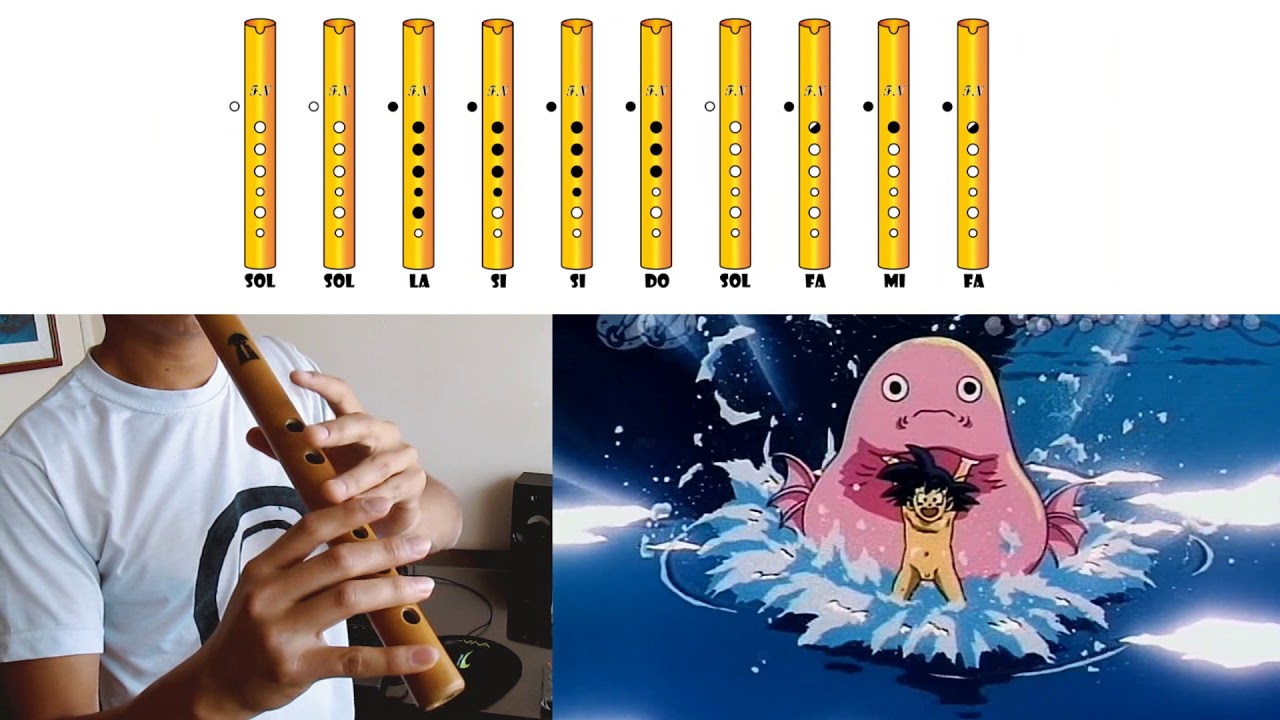 Mi CorazÓn Encantado Dragon Ball Gt Opening Tuto Cover Quena Acordes Chordify