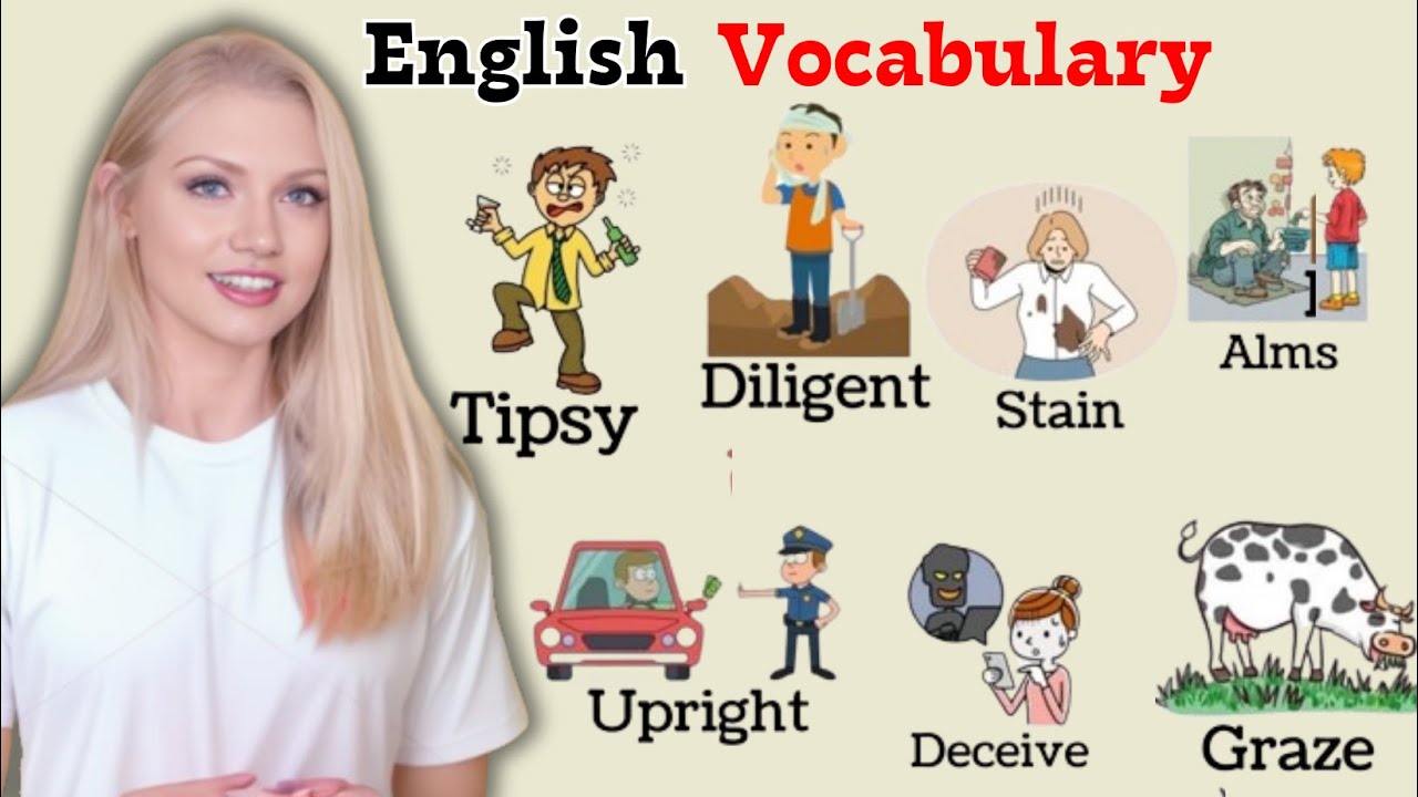 20 English Words for Everyday Life - English Vocabulary with sentences ...