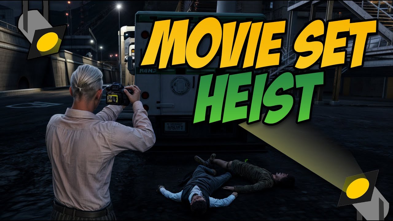 MOVIE SCENE HEIST IN GTA RP - YouTube