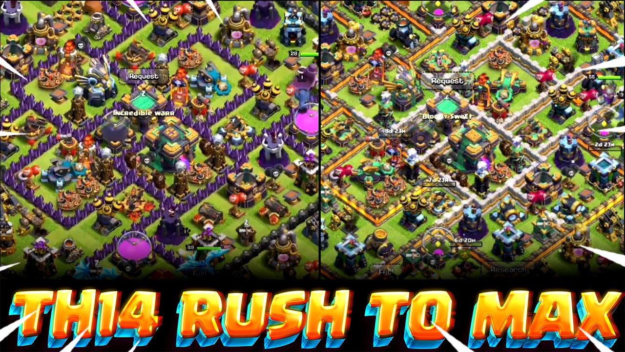 Why You're Probably Doing TH14 Rush All Wrong in Clash of Clans? - YouTube