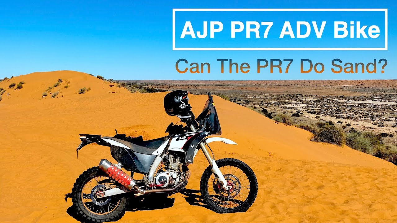 AJP PR7 ADV Bike - Can The PR7 Do Sand? - YouTube