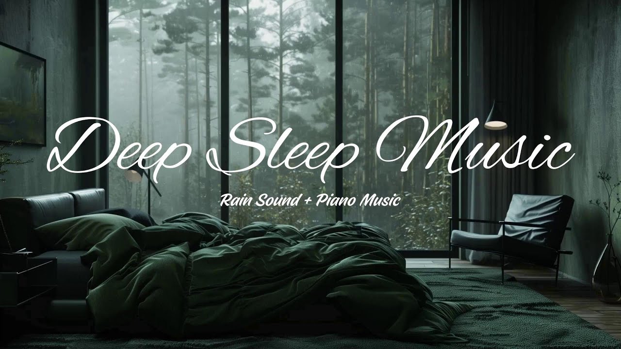 FALL INTO SLEEP INSTANTLY - Soft Piano & Rain Sounds to Reduce Stress ...