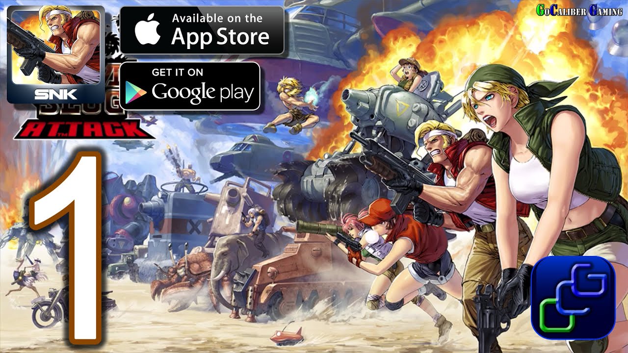 Metal Slug Attack Android iOS Walkthrough - Gameplay Part 1 - Vietnam ...