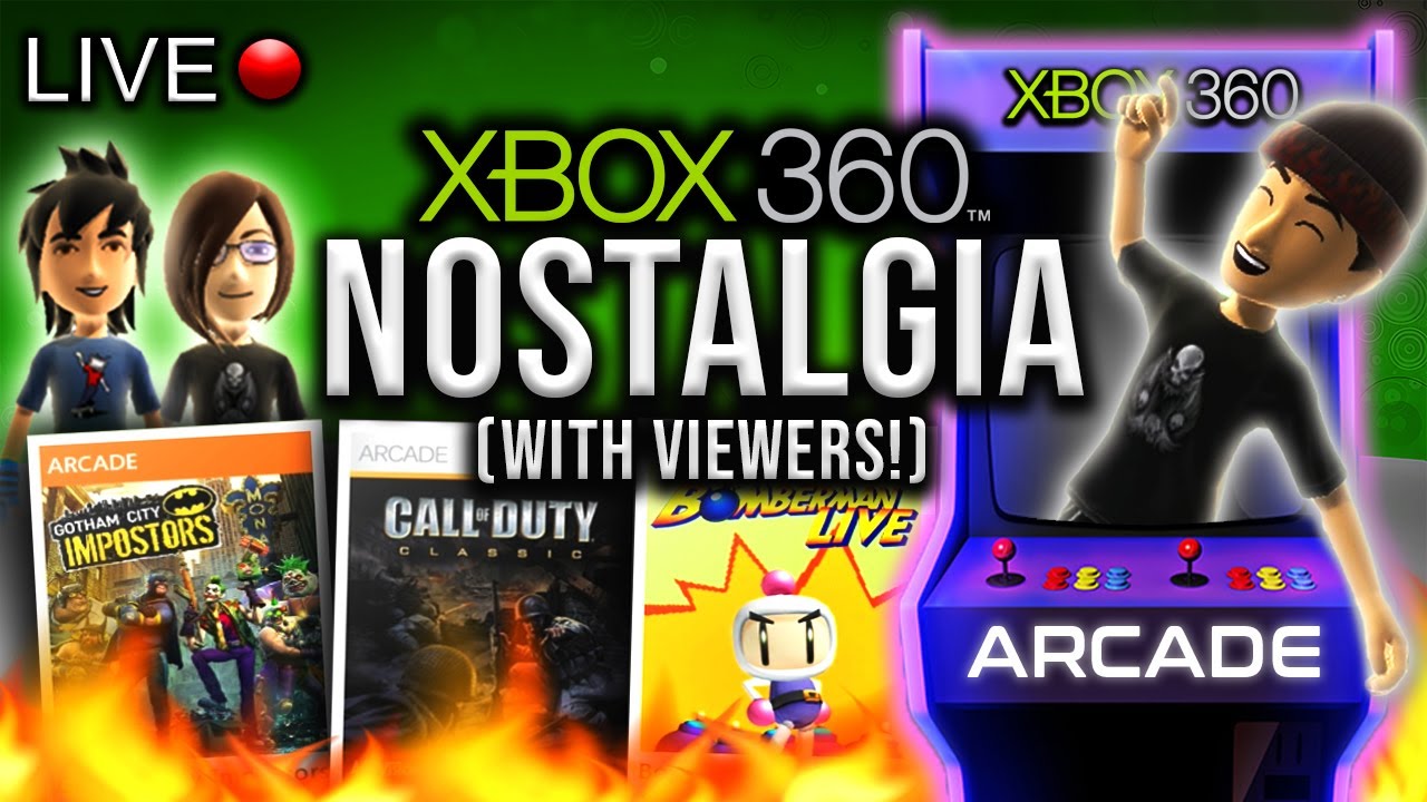 Reviving Xbox 360 Arcade Games with Viewers! (Xbox 360 LIVE) - YouTube