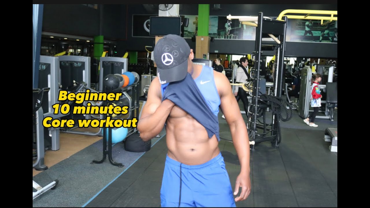 Beginner 10 minutes core workout - YouTube