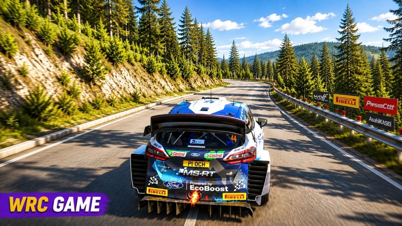 WRC Car Racing Game Best Realistic Car Driving Video Game on PS5 😜🏁 ...