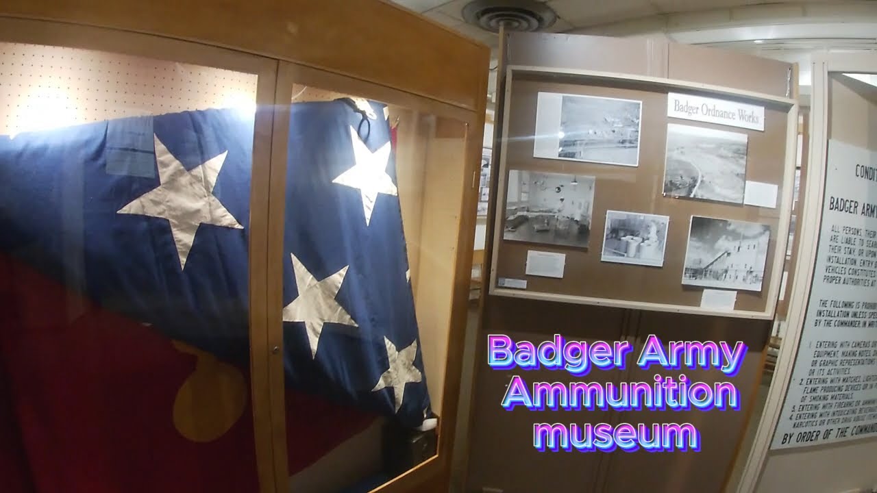 Badger Army amunition museum - YouTube
