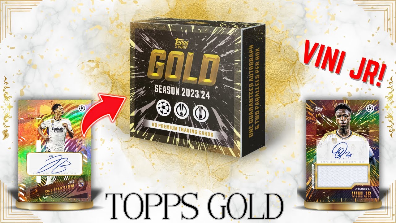 23/24 Topps GOLD Unboxing! | Guaranteed Auto! - YouTube