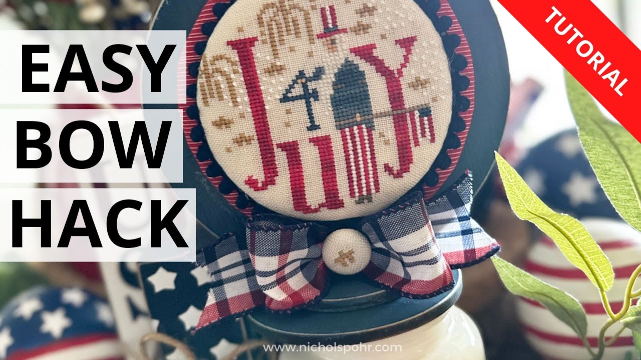 FLOSSTUBE EXTRA | EASY BOW HACK TUTORIAL - YouTube