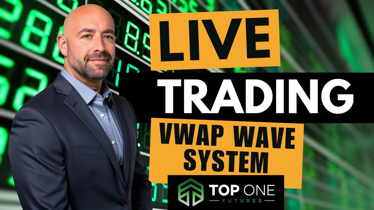 Day Trading Top One Futures Instant Funded Accounts LIVE with VWAP Wave ...