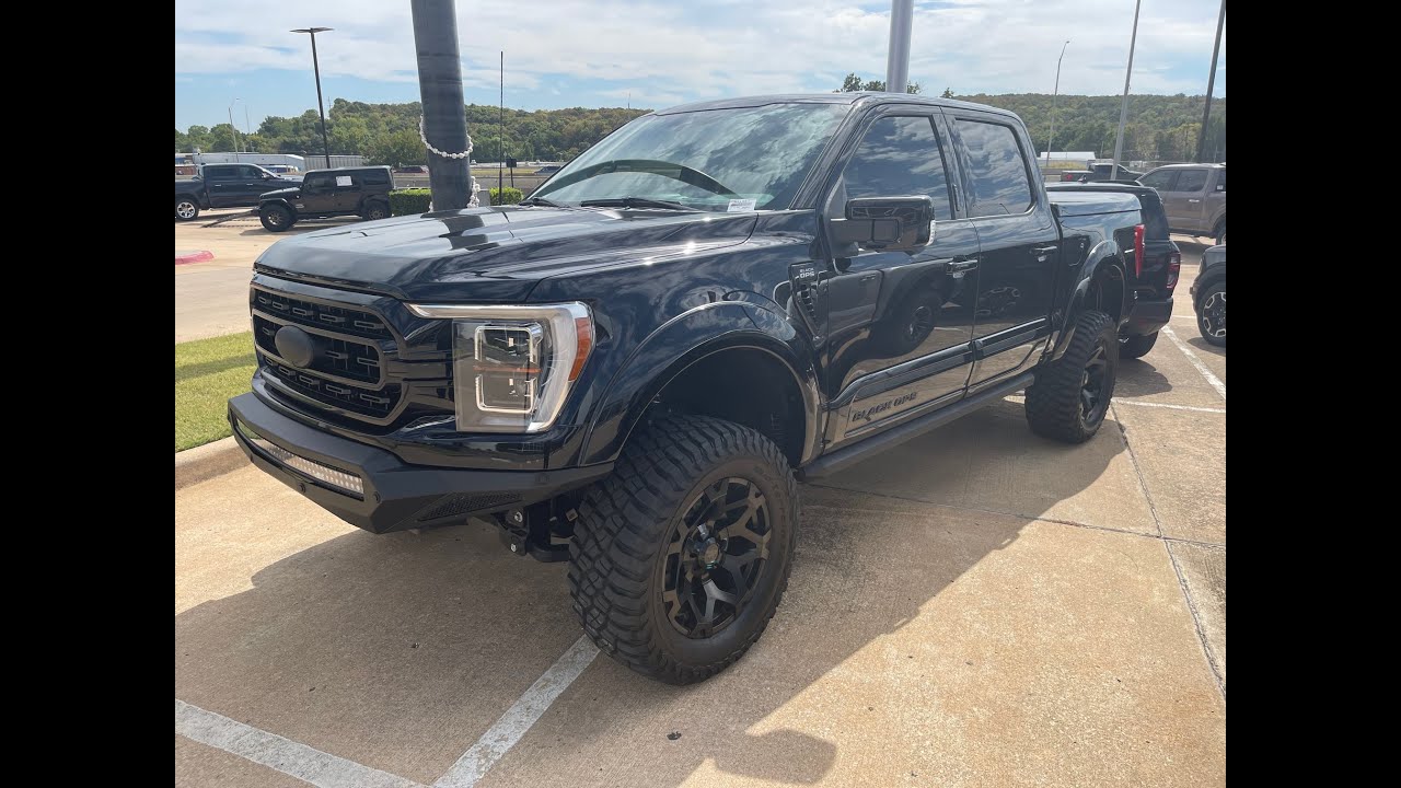 2021 Ford F-150 Black Ops Edition Overview with ride and drive - YouTube