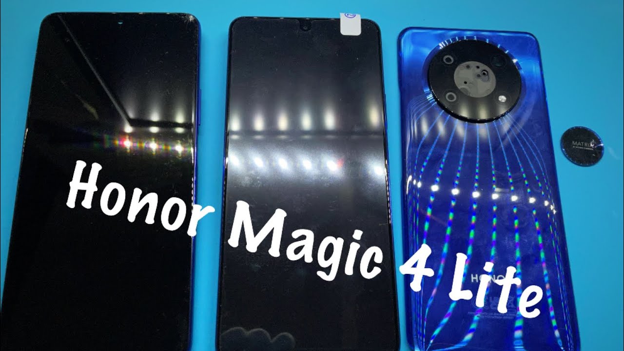 How to change LCD Honor Magic 4 Lite - YouTube