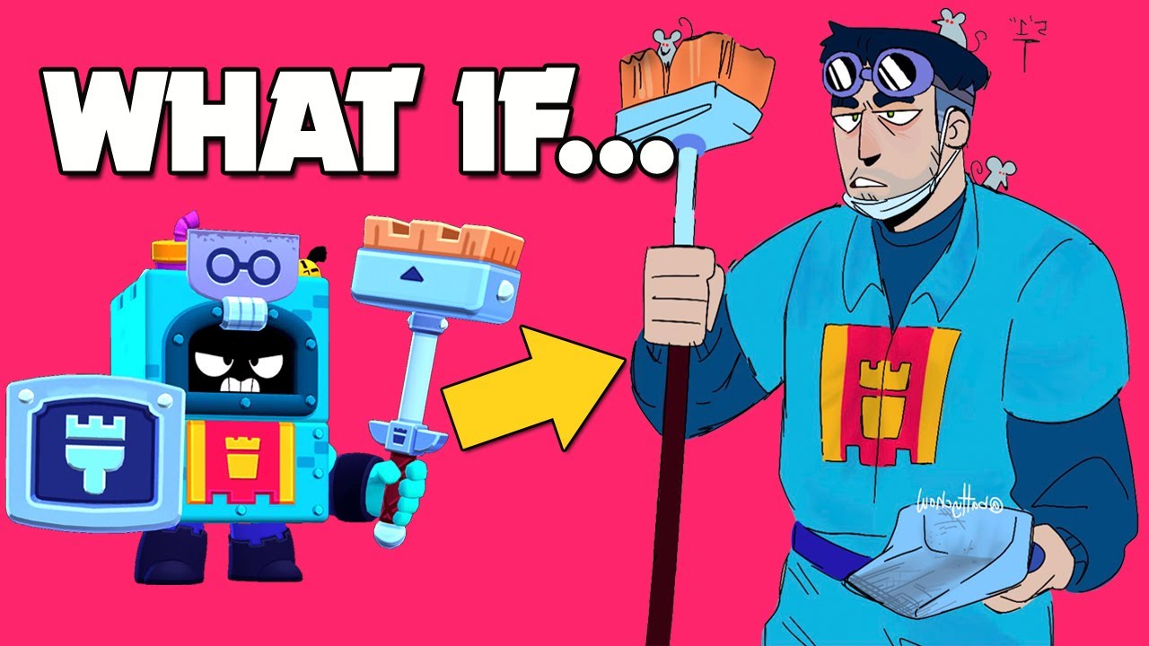 What If Brawlers For Brawl Stars | Robot To Human | Male 🔁 Female - YouTube