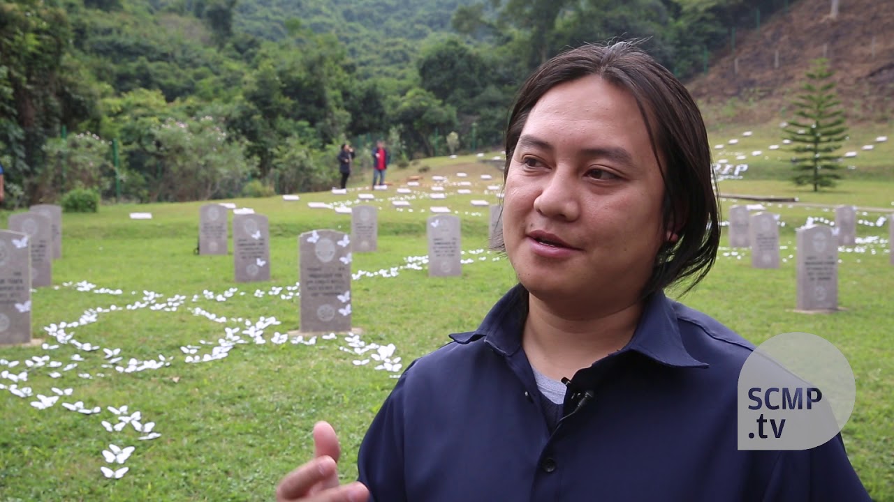 Nepalese artist Milan Rai uses white butterflies to honour dead Gurkha ...
