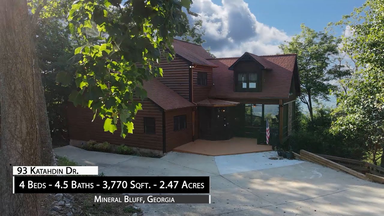 Amazing Mountain Home in North GA! See North Carolina from the property ...