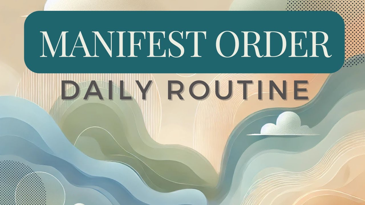 Visualization for Daily Order #dailyroutine #visualization # ...