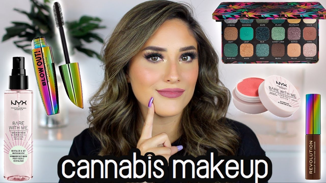 TESTING CANNABIS INFUSED MAKEUP | Is it worth your money?! - YouTube