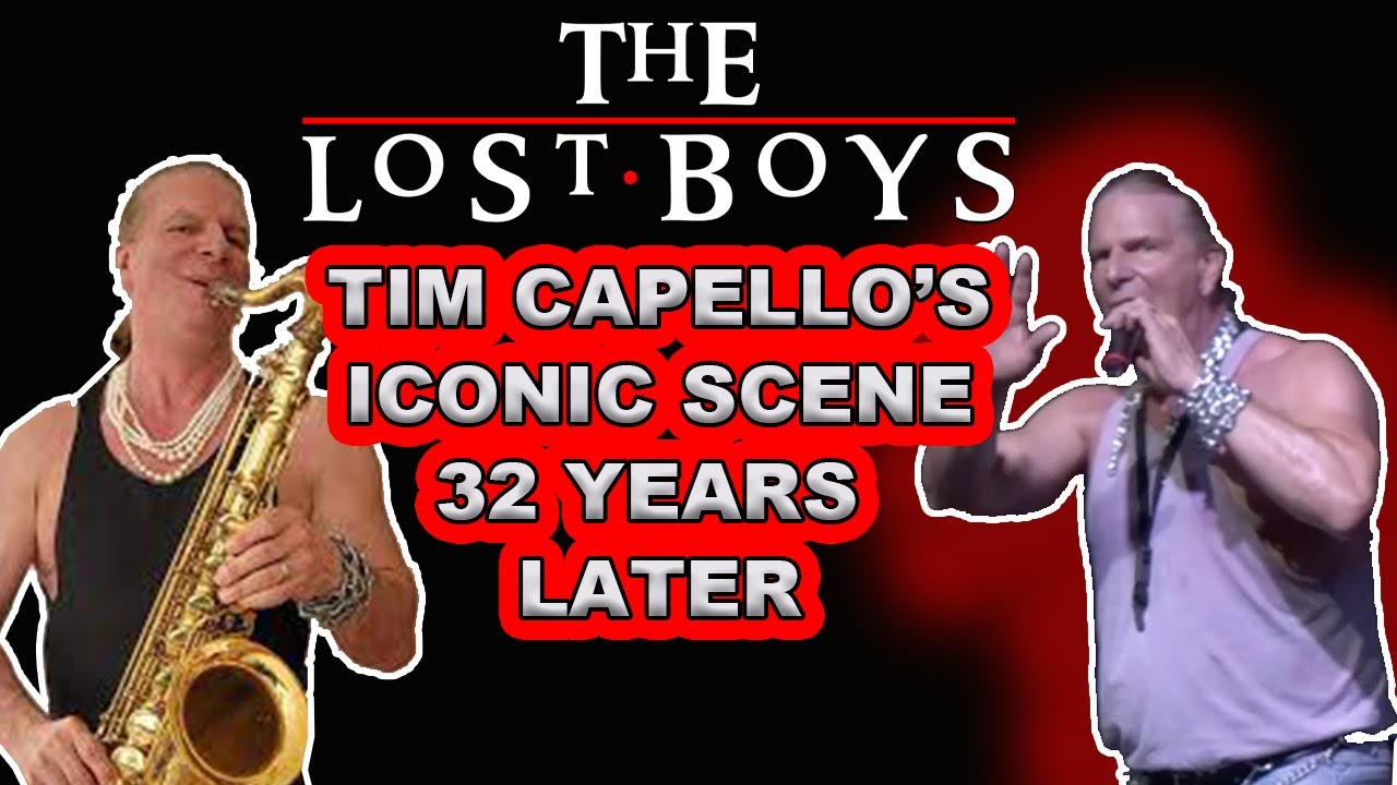 The Lost Boys Tim Capello's Iconic Scene 32 Years Later - YouTube
