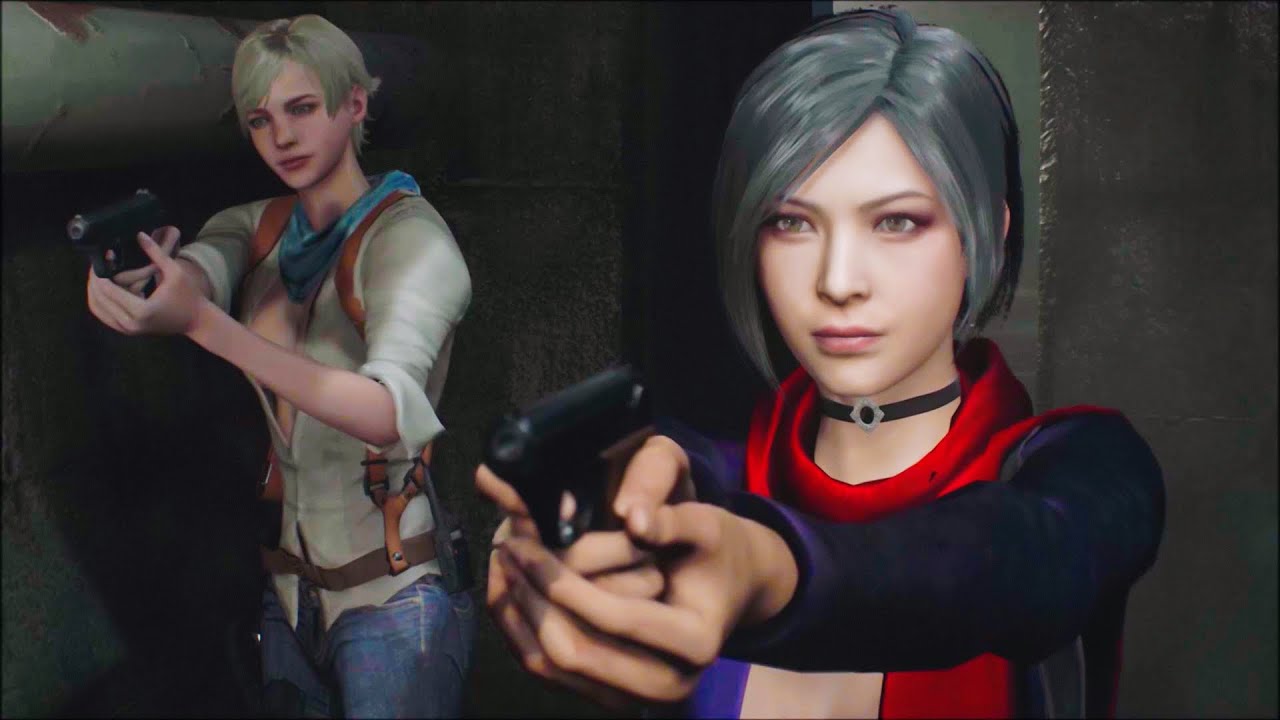 Resident Evil 2 Remake - Sherry & Carla (Resident Evil 6) Mod - YouTube