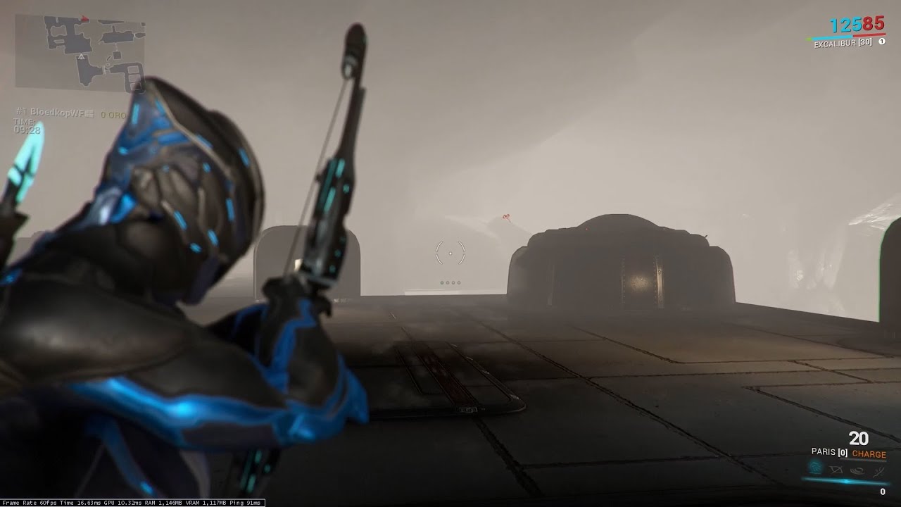 Trying out new Paris bow very first time only 1 mod +20% projectile speed -1% accuracy ...