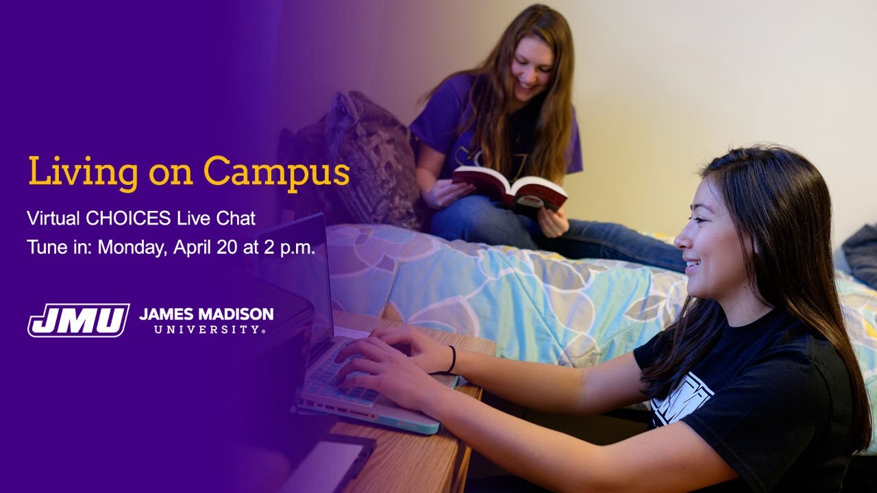JMU Living on Campus (ResLife, Dining/Meal Plans) - YouTube