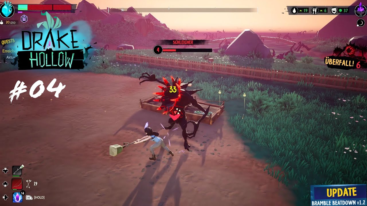 Zwischen Ausflug und Überfall rennen alles für die Dragora's 🥬 Drake ...