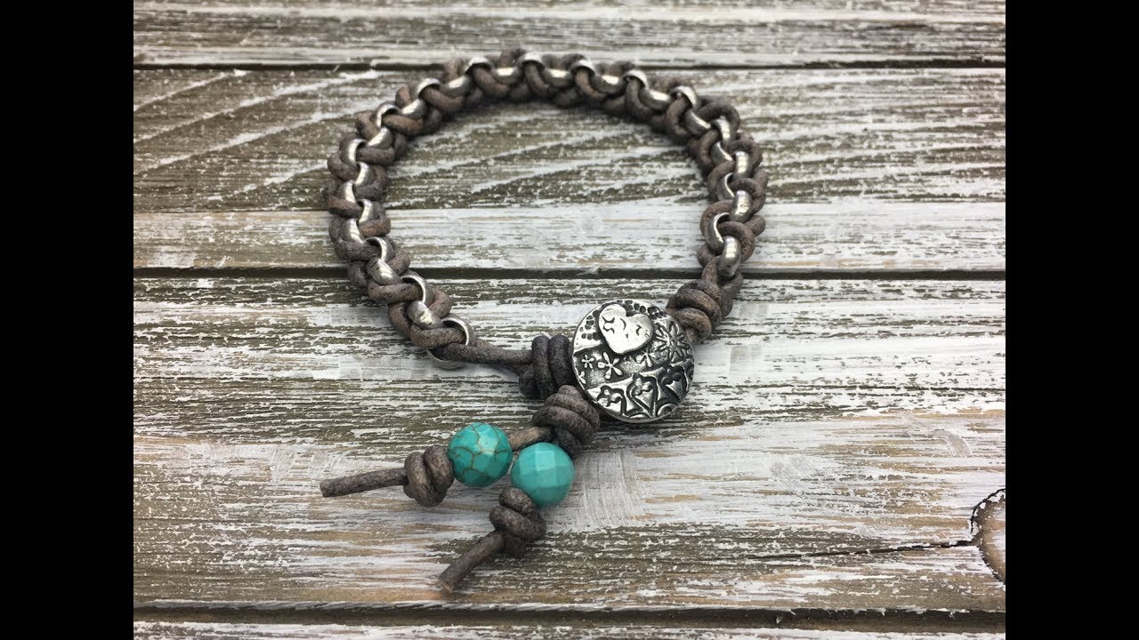 Wrap Bracelet Tutorial - Chain Lash Bracelet - YouTube