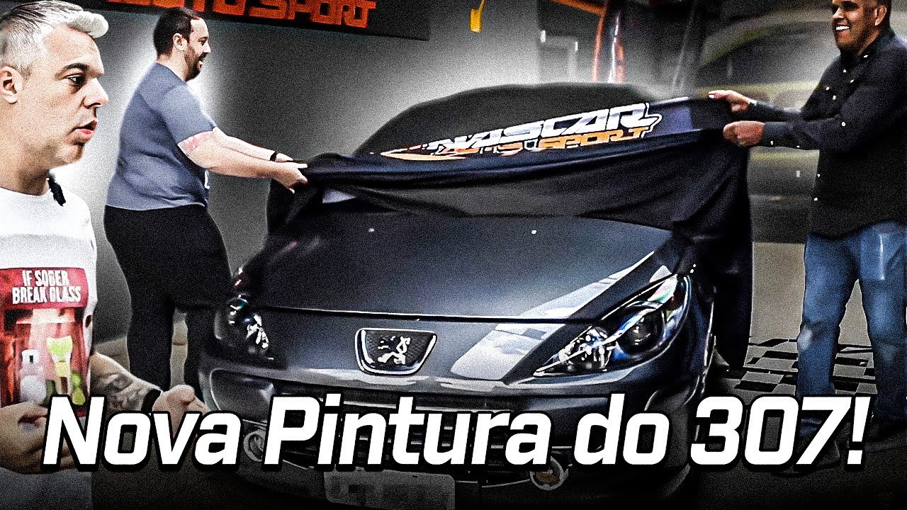 PUG 307 ficou I-N-S-A-N-O😎 NOVO DE NOVO! PINTADO NA NASCAR? (Projeto ...