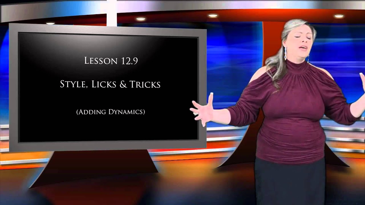 Singing Lesson 12.9 - Vocal Style (Adding Dynamics) - YouTube