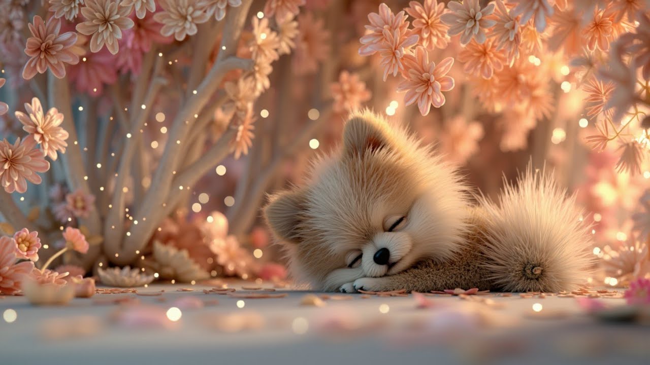 Ultimate Relaxation: Dreamy Piano, Sleepy Dog Vibes, and Cute Puppy ...